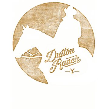 "Yellowstone Dutton Ranch John Dutton Wooden Brand Logo" Essential T ...