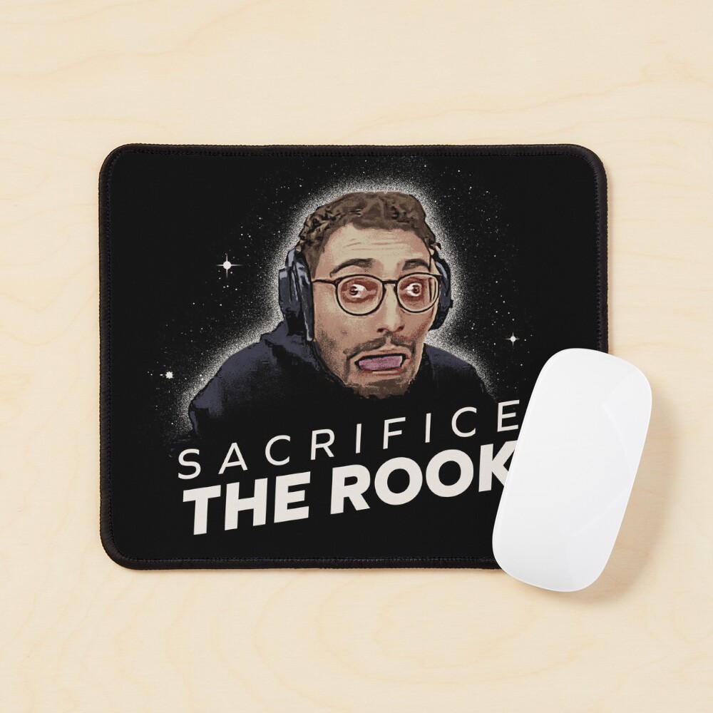 "Sacrifice THE ROOK, Gothamchess Meme" Sticker by itisjakob | Redbubble
