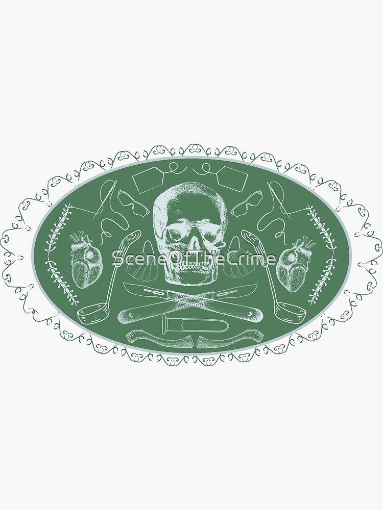 "Autopsy Emblem" Sticker for Sale by SceneOfTheCrime | Redbubble