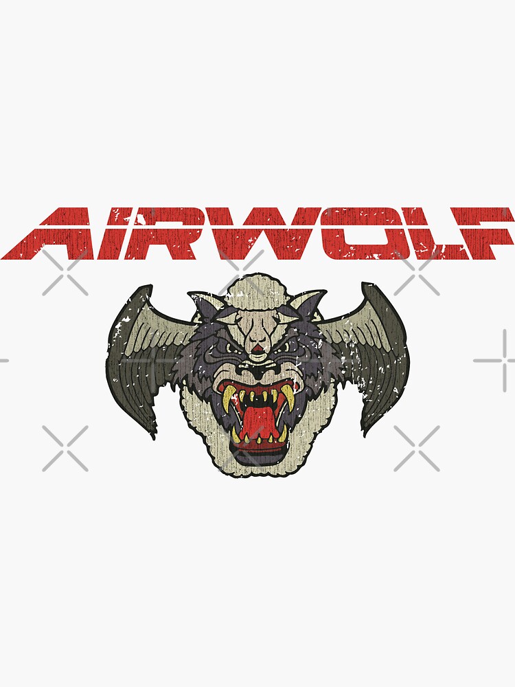 "Airwolf Insignia" Sticker for Sale by jacobcdietz | Redbubble
