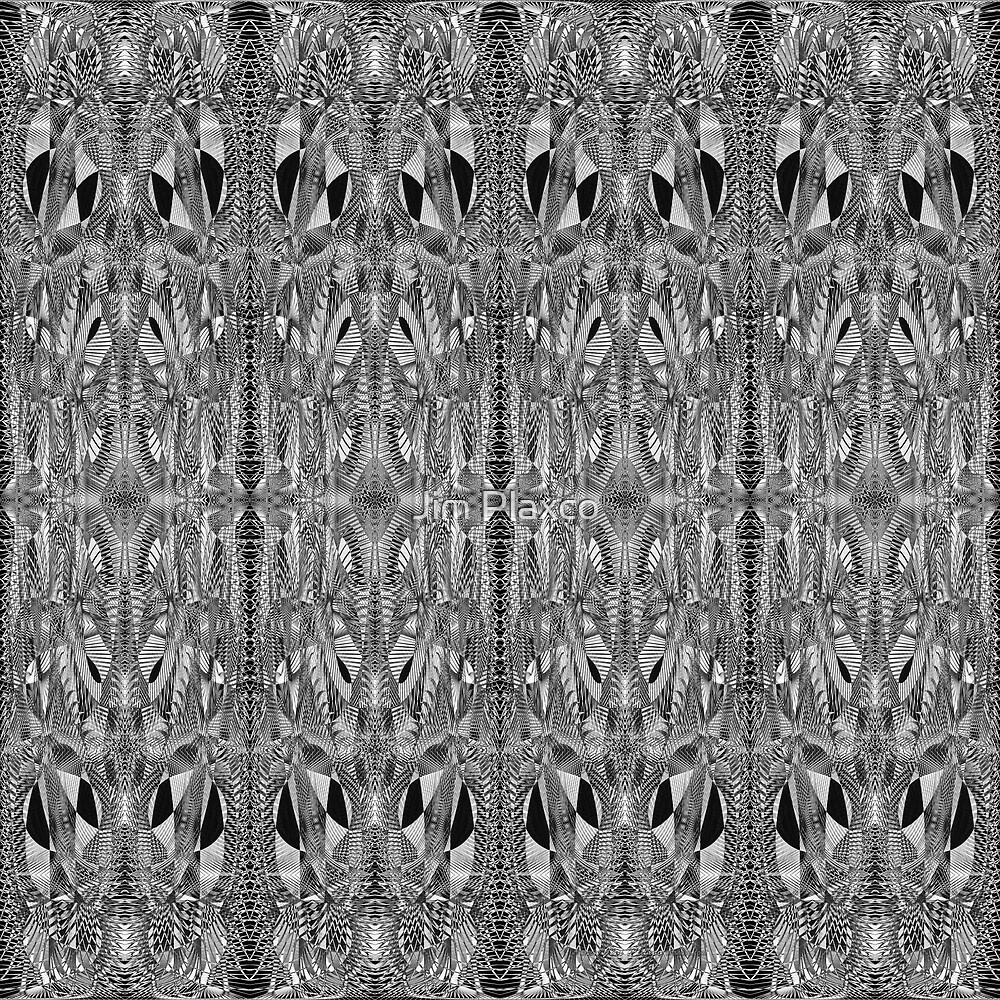 "Infinite Symmetry in Black and White" by Jim Plaxco | Redbubble