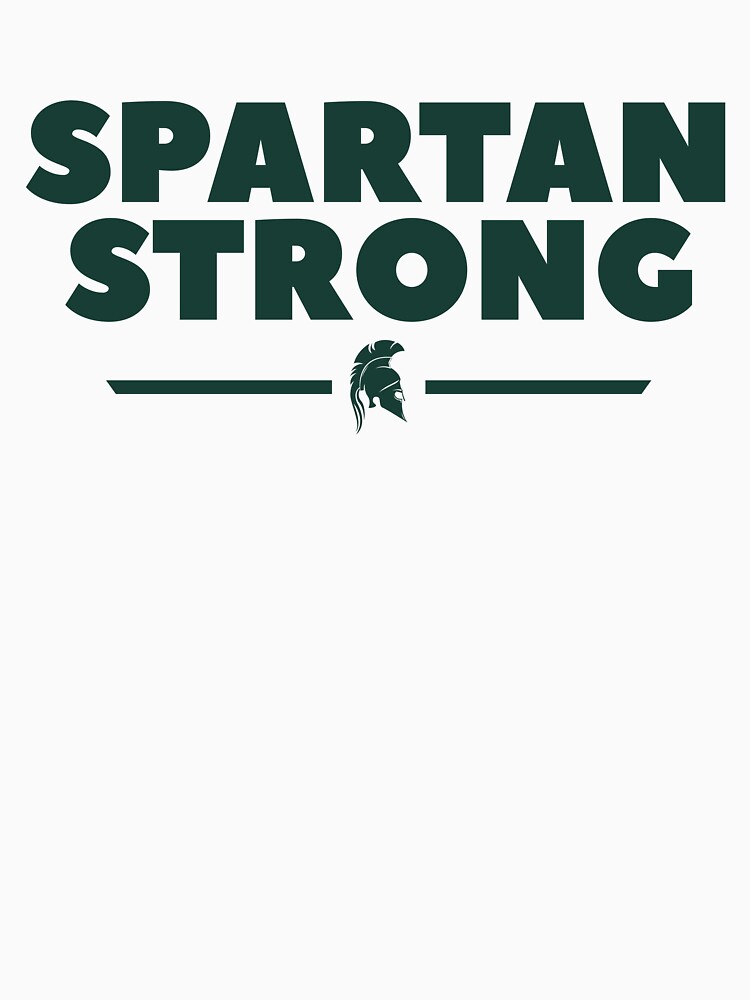 "Spartan Strong" T-shirt for Sale by Woops- | Redbubble | spartan ...
