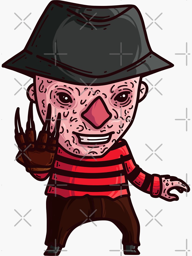 "Freddy" Sticker by Riodaart | Redbubble