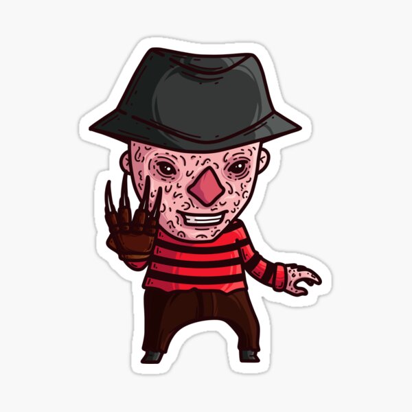 "Freddy" Sticker by Riodaart | Redbubble