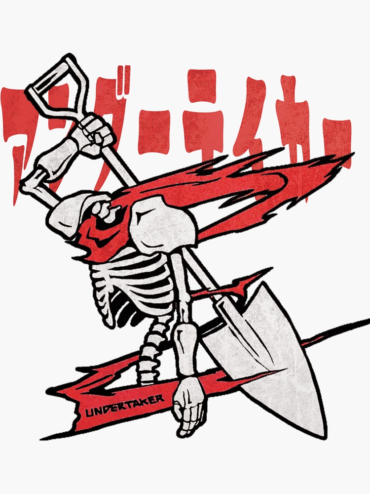 "86 eighty-six anime Undertaker" Sticker for Sale by madfancy | Redbubble