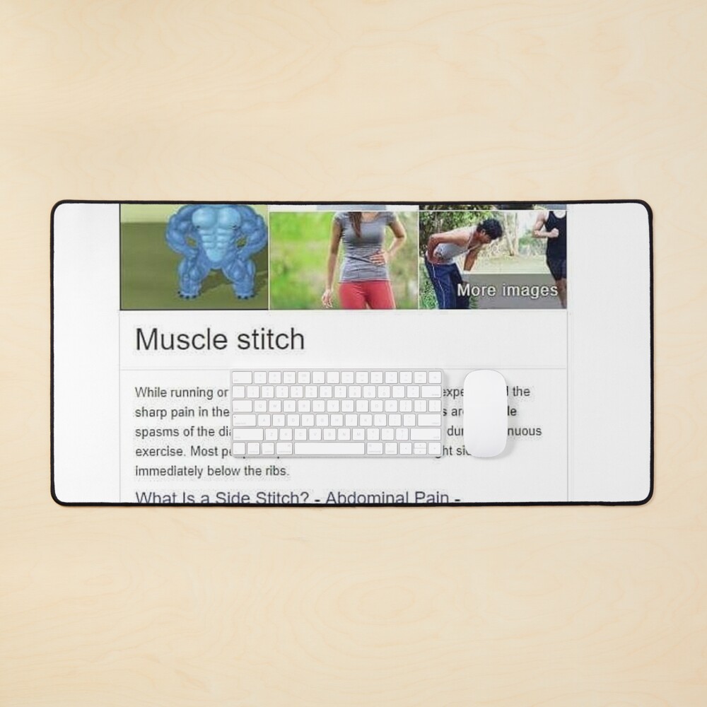 "muscle stitch" Sticker for Sale by MemeOfTheCrop | Redbubble