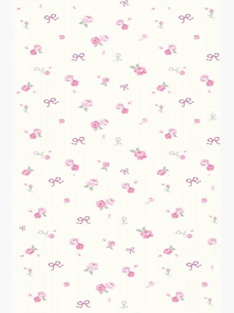 "Coquette floral pattern " Art Print for Sale by Pixiedrop | Redbubble