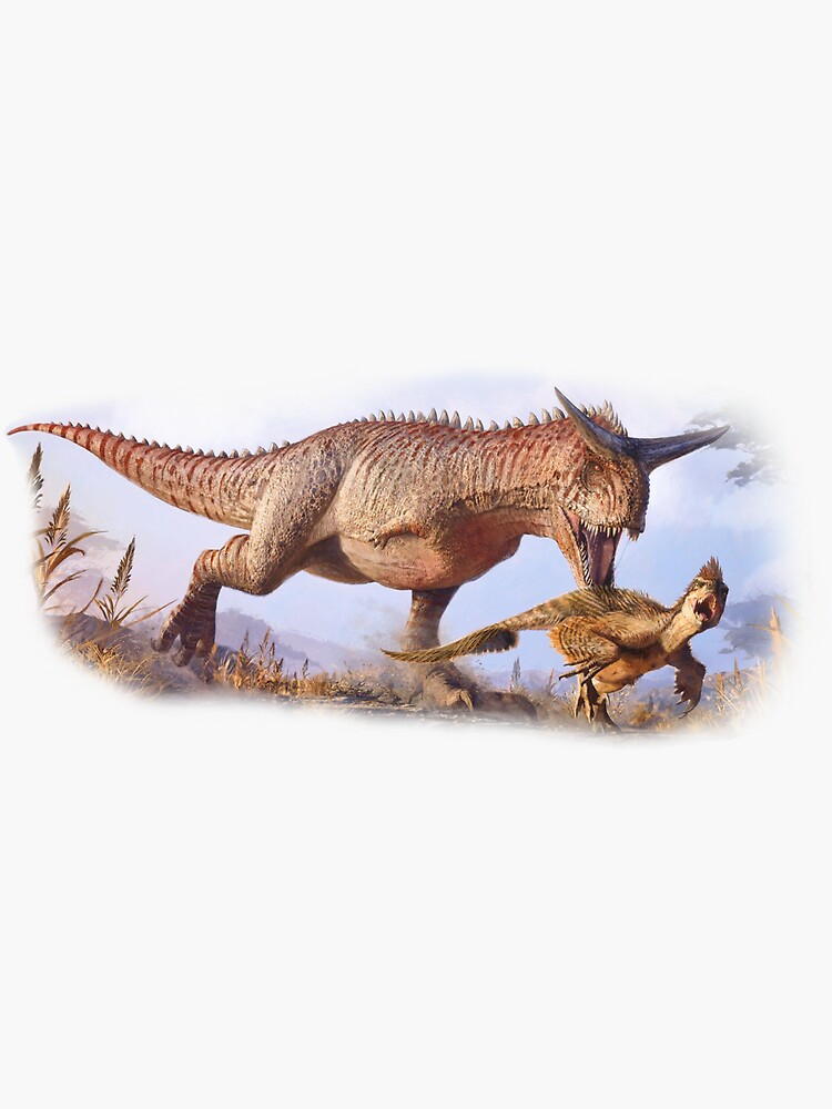 "ARK 2 Carnotaurus" Sticker for Sale by ChrisBManos | Redbubble