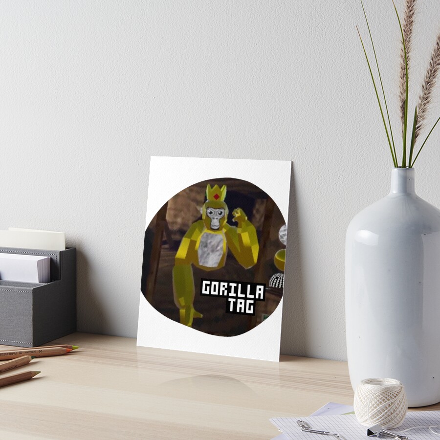 "Gorilla Tag Golden Gorilla Crown Shirt " Poster for Sale by ...