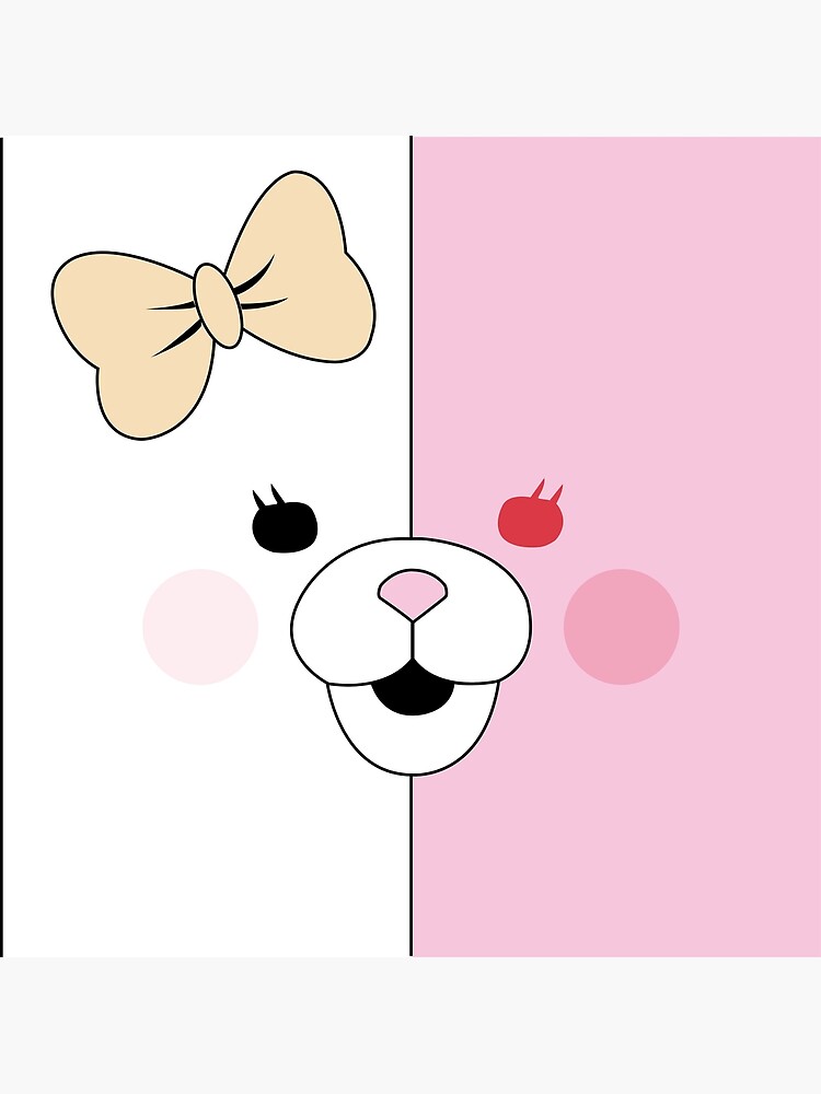 "Monomi Face" Art Print for Sale by Br3ttles | Redbubble