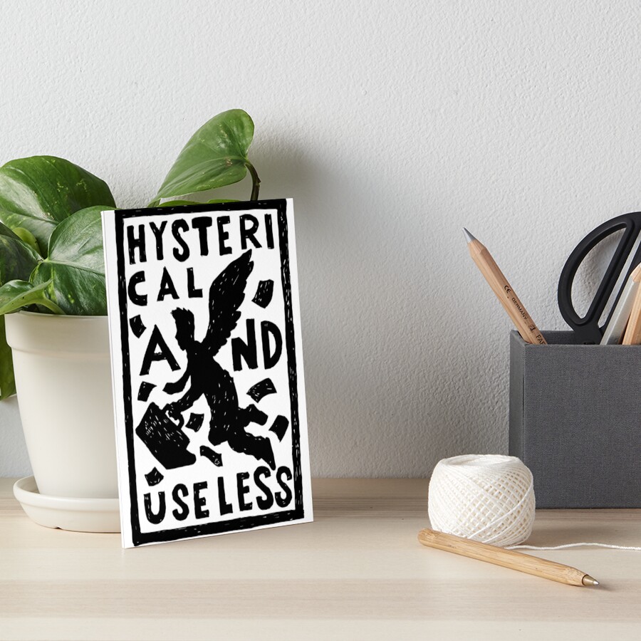 "Hysterical and Useless - Let Down - Illustrated Lyrics" Poster for ...