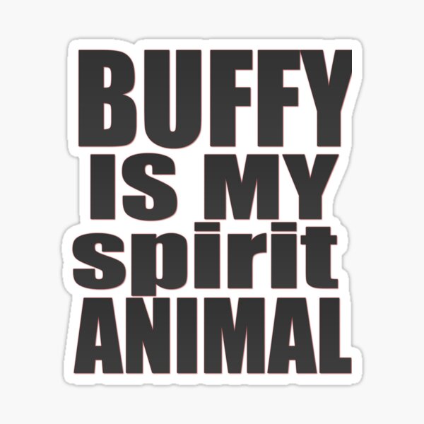 "Buffy the vampire slayer" Sticker for Sale by Kirstan Redding | Redbubble