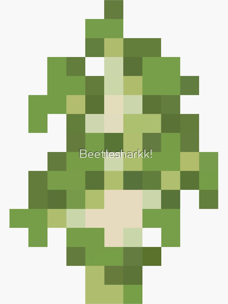 "MC Birch Sapling" Sticker for Sale by CoolCat167 | Redbubble