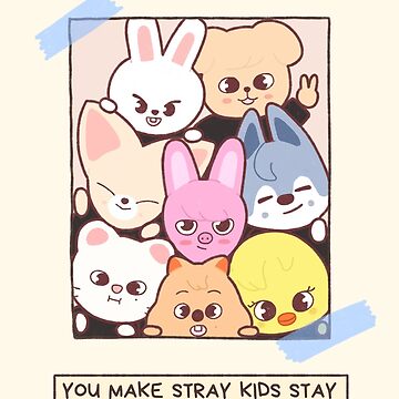 "Stray kids - skzoo" Journal by MomosDrawing | Redbubble