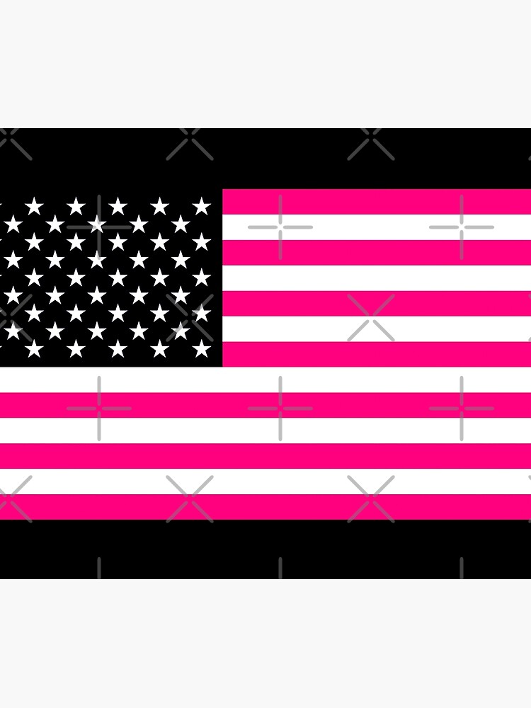 "pink american flag" Throw Blanket for Sale by gossiprag | Redbubble