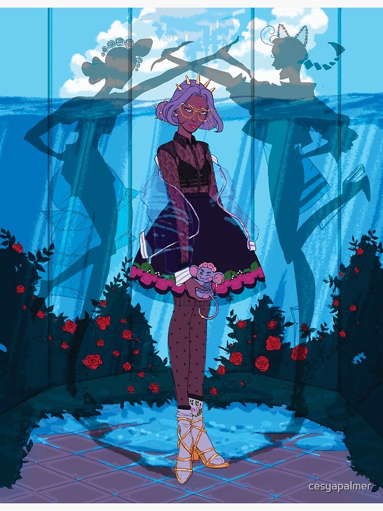 "Anthy Himemiya Fashion Illustration " Poster for Sale by cesyapalmer ...