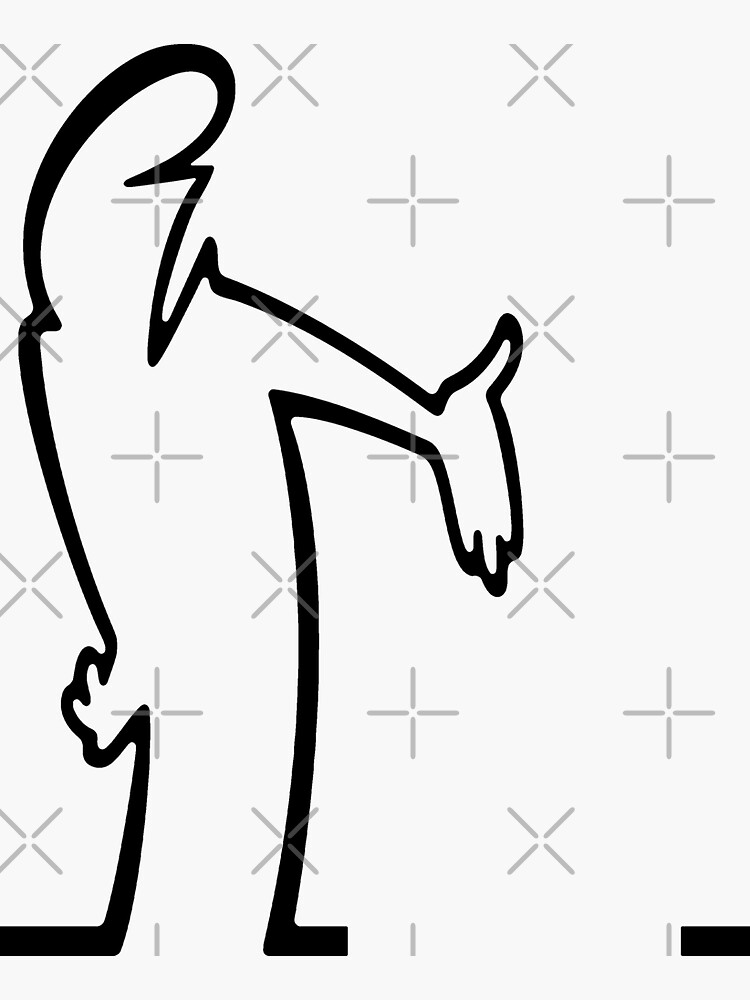 "Linea" Sticker for Sale by LINEA-ZONE | Redbubble