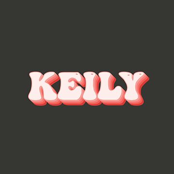 "Keily - Name" Sticker for Sale by kindxinn | Redbubble