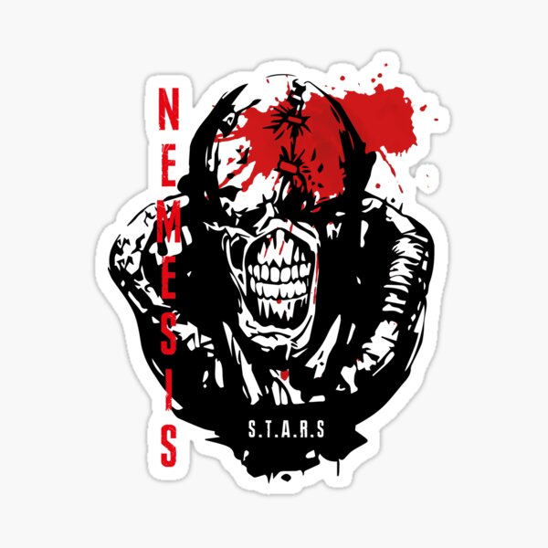 "NEMESIS - resident evil 3" Sticker for Sale by Vartulo212 | Redbubble