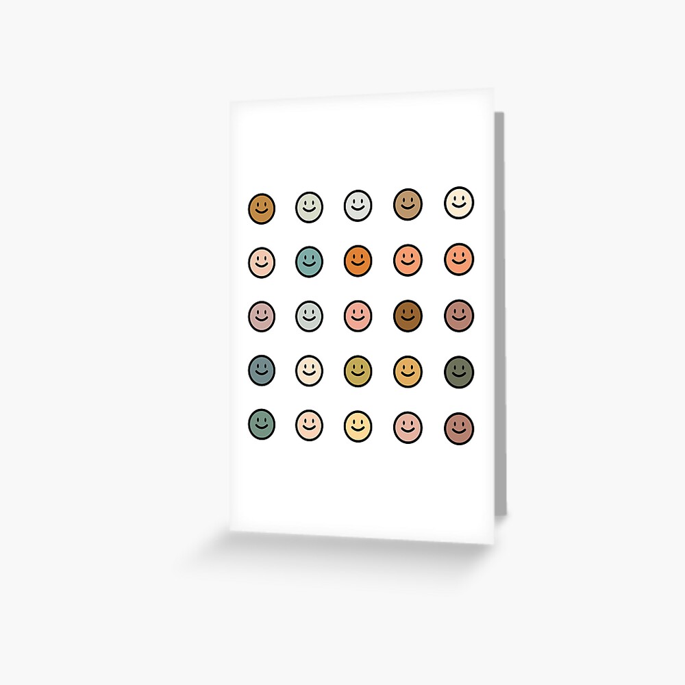 "Soft Boho Smiley Sticker Sheet" Sticker for Sale by BeesSandwich ...