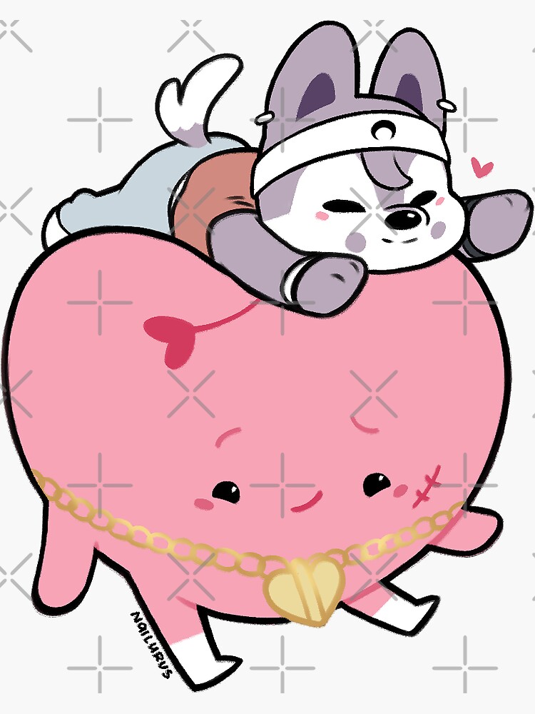 "Stray Kids - Wolf Chan Case143" Sticker by nailurus | Redbubble