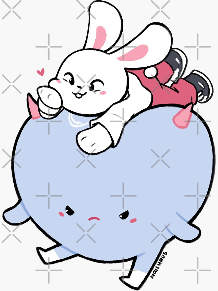 "Stray Kids - Leebit Case143" Sticker by nailurus | Redbubble