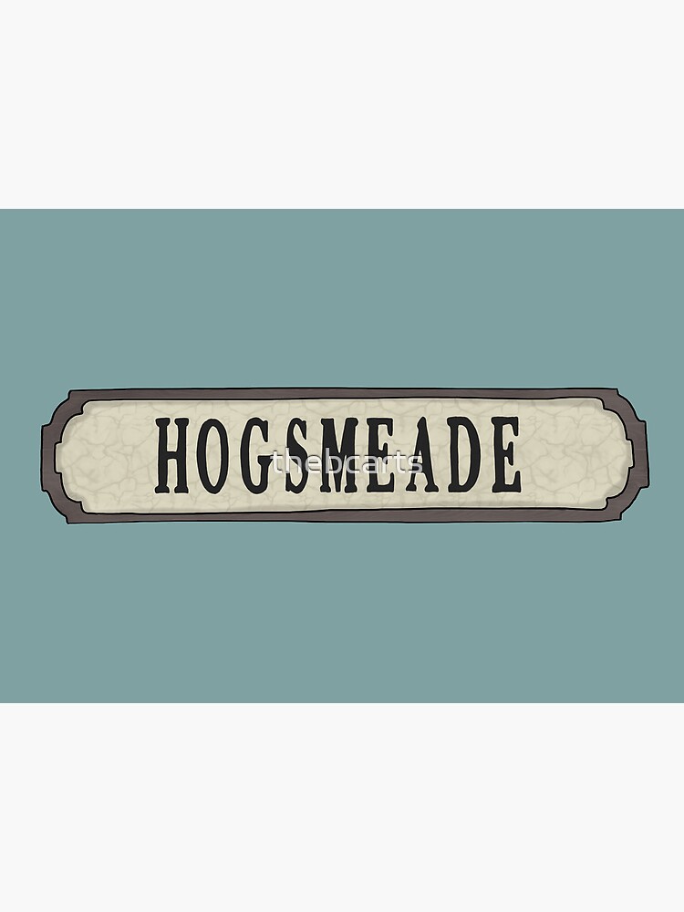 "Hogsmeade Sign" Art Board Print for Sale by thebcarts | Redbubble