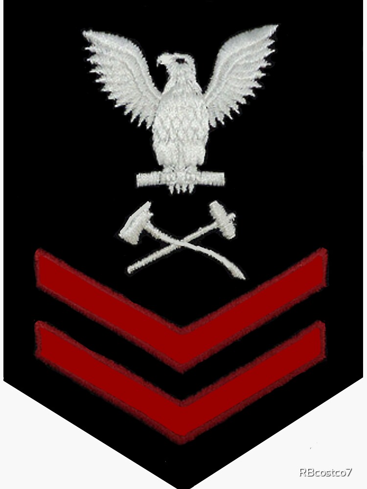 "Navy Damage Controlman Rating" Sticker for Sale by RBcostco7 | Redbubble