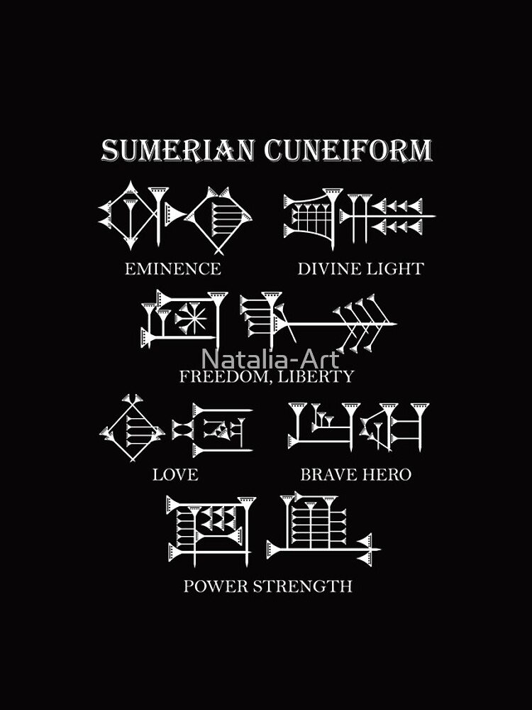 "Sumerian Cuneiform Script" iPhone Case for Sale by Natalia-Art | Redbubble