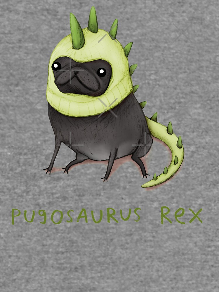 "Pugosaurus Rex" Lightweight Sweatshirt for Sale by SophieCorrigan ...