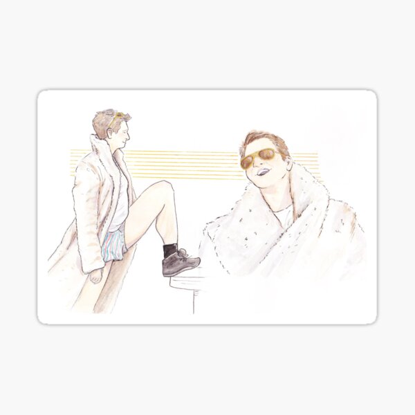 "philandering" Sticker for Sale by radradicle | Redbubble