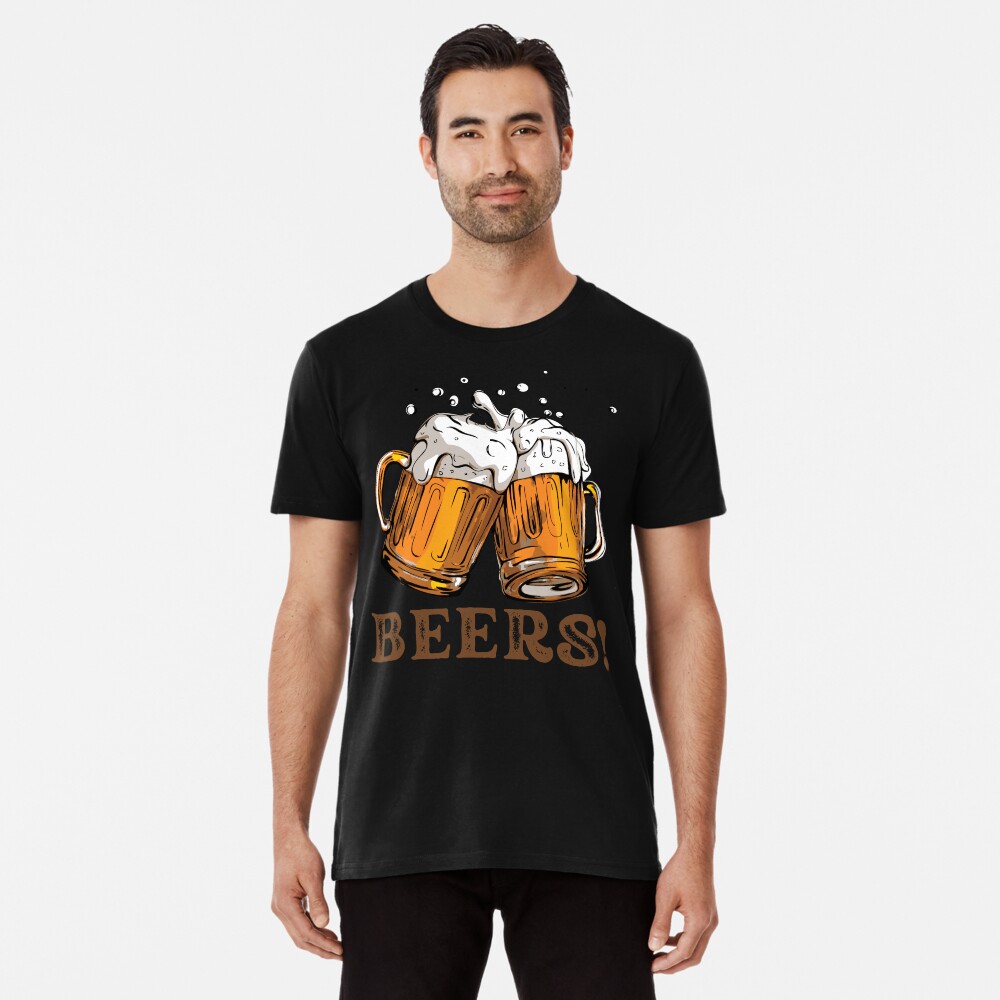 "Cheers for Beers" Sticker for Sale by JawsomeCreates | Redbubble