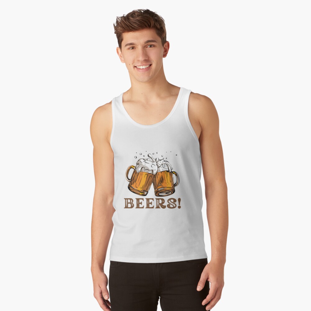 "Cheers for Beers" Sticker for Sale by JawsomeCreates | Redbubble