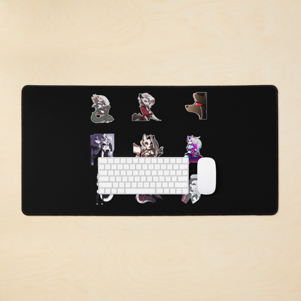 "Loona helluva boss loona stickers pack" Sticker for Sale by youssef ...