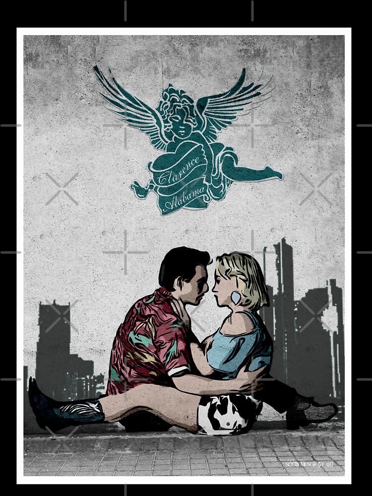 True Romance Wall Graffiti Art T-Shirts for Sale | Redbubble