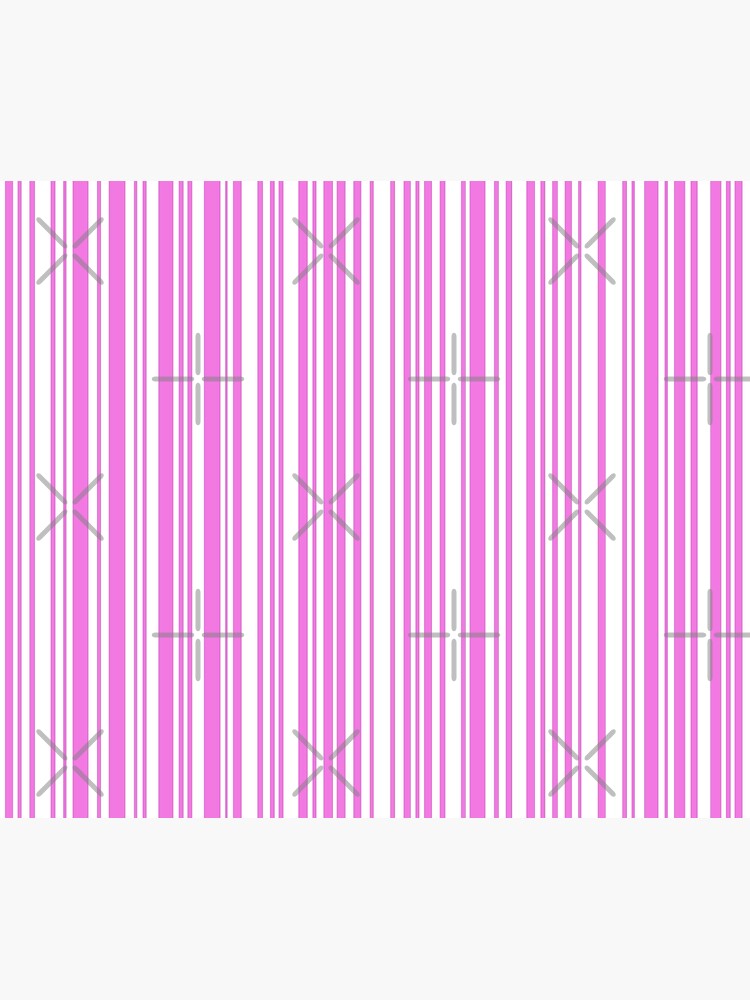 "Barcode Quooki Barcode Pink" Poster for Sale by Quooki | Redbubble