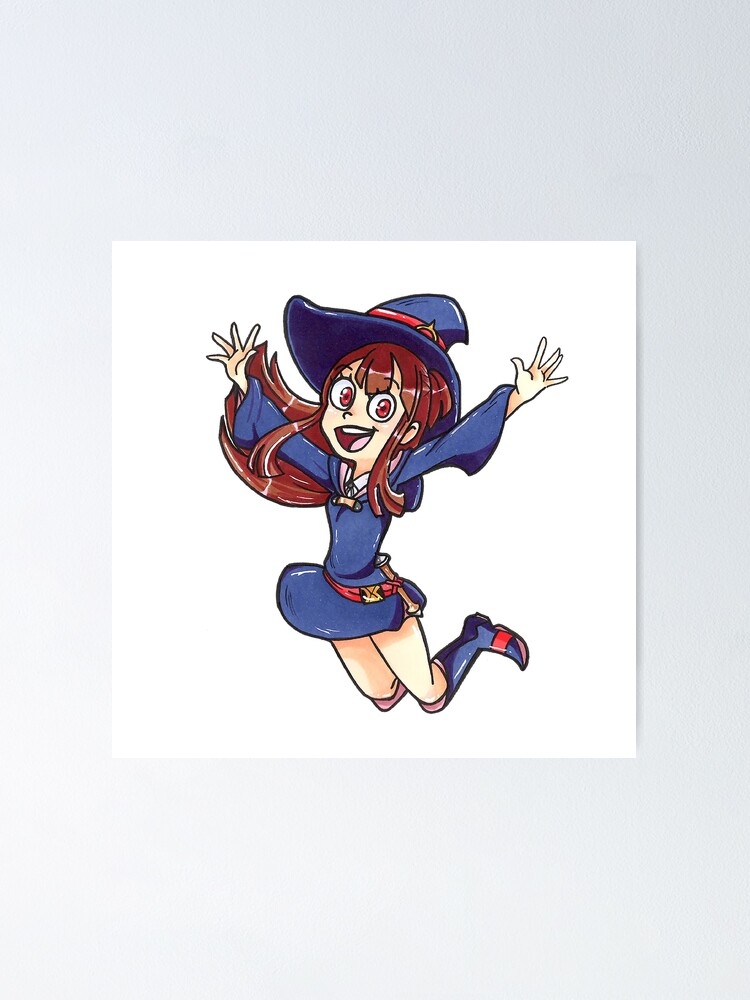 "Akko Kagari" Poster by Sol-Domino | Redbubble