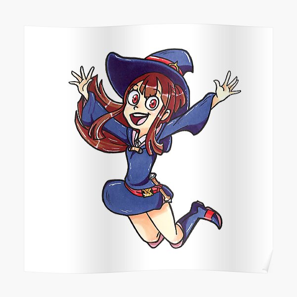 "Akko Kagari" Poster by Sol-Domino | Redbubble