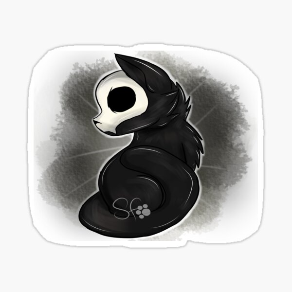"Skull Cat" Sticker for Sale by Kittychu312 | Redbubble
