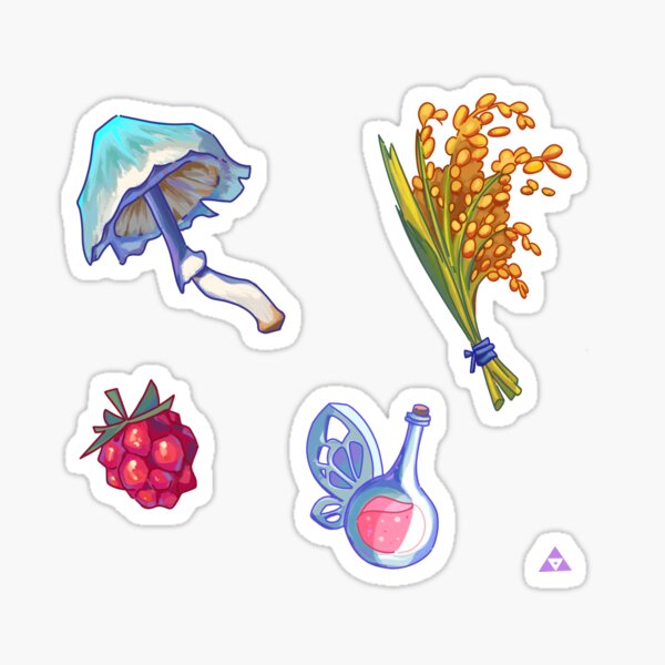 "BOTW items (2)" Sticker for Sale by Ainhoa Abad | Redbubble