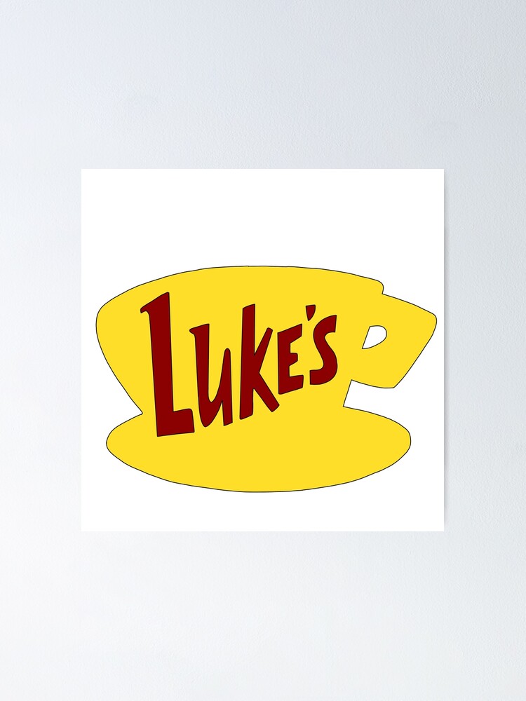 "Lukes Diner" Poster for Sale by alaieina | Redbubble