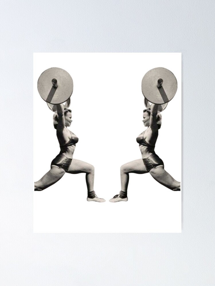 "Abbye Stockton Bodybuilder Muscle Beach" Poster for Sale by TeeKid ...