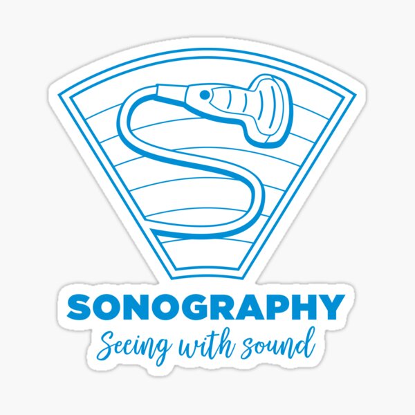 "Ultrasound Tech Gifts For Sonographers" Sticker for Sale by AAGraphics ...