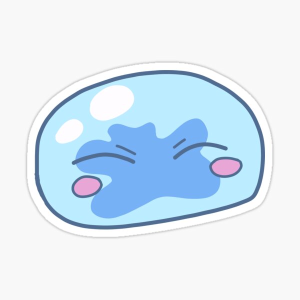"Chillaxed Rimuru" Sticker for Sale by nora valkyrie | Redbubble