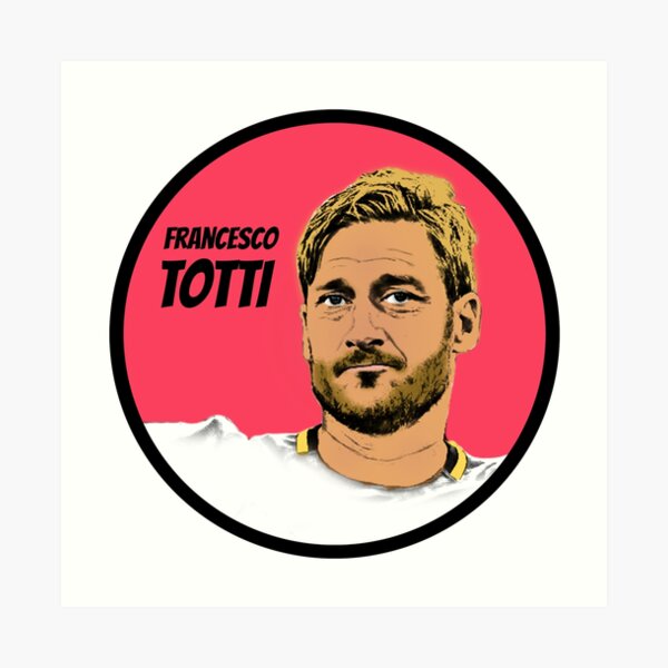 "Totti" Art Print by damian-13 | Redbubble