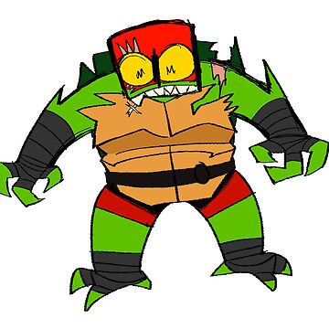 "rottmnt feral raph" Sticker for Sale by Illuwugirl | Redbubble