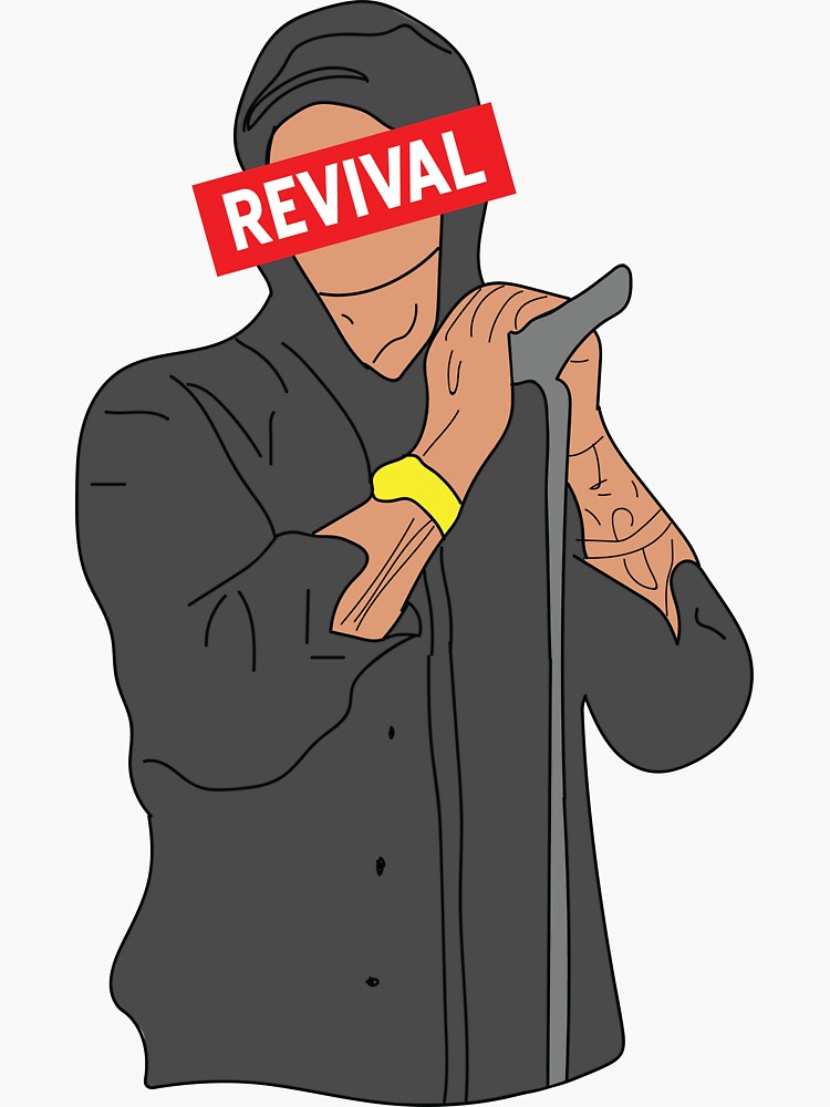 "Eminem Revival" Sticker for Sale by Jrs1998 | Redbubble