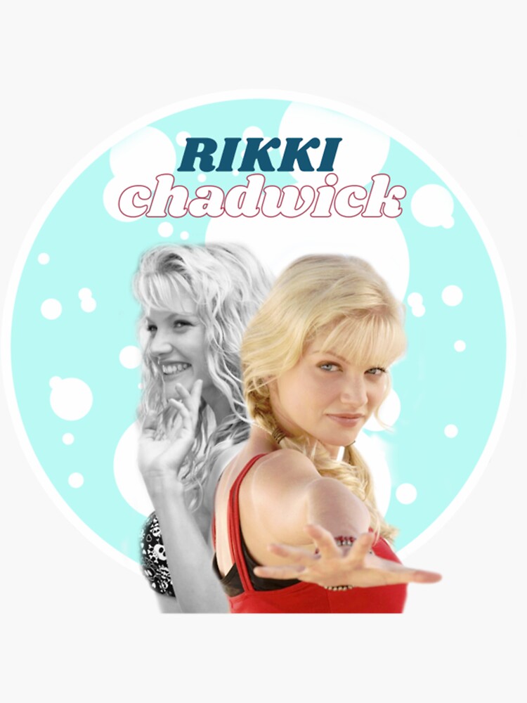 "rikki chadwick h2o just add water" Sticker for Sale by Gabrswea ...