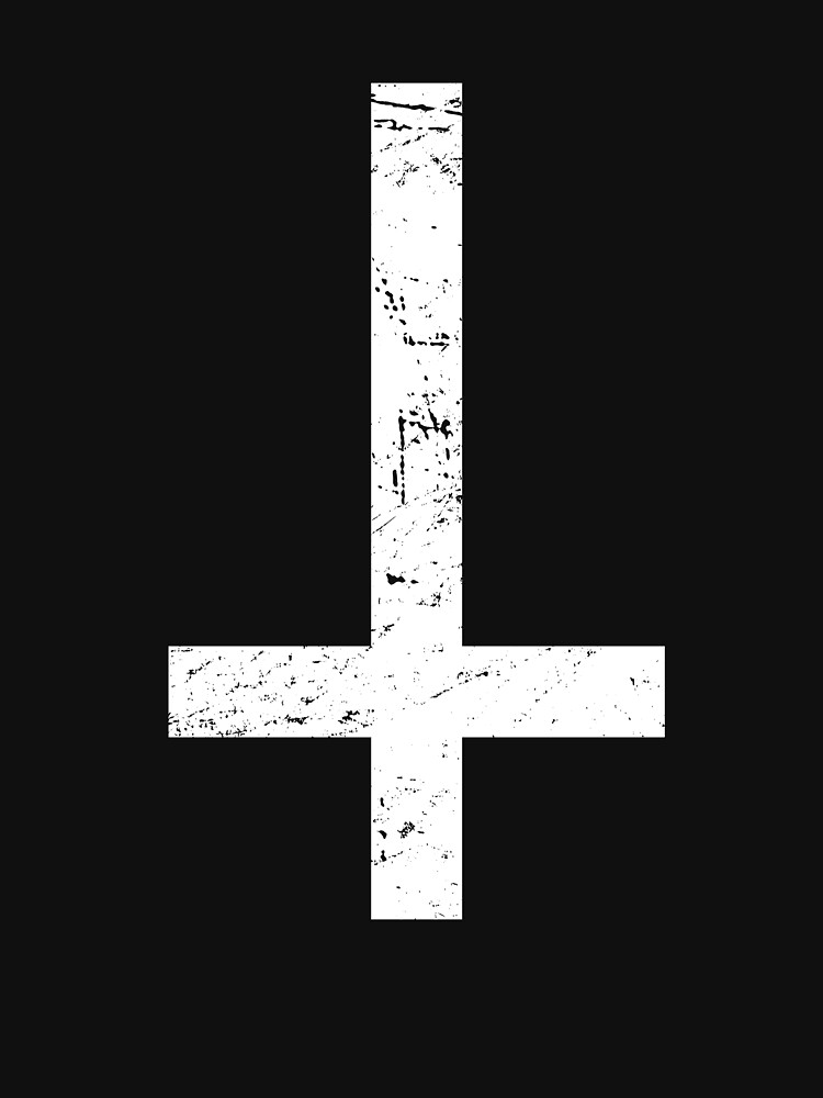 "Inverted Cross | Goth" T-shirt for Sale by ethandirks | Redbubble ...