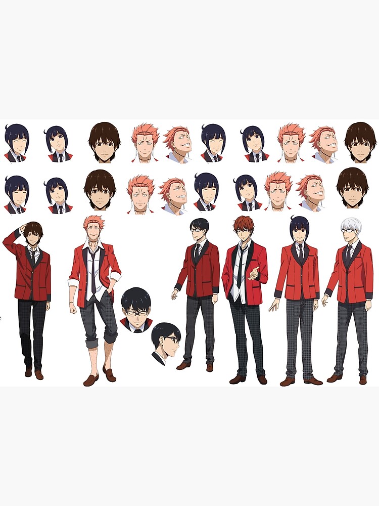 "Kakegurui Male Characters !" Photographic Print for Sale by Fire-Song ...